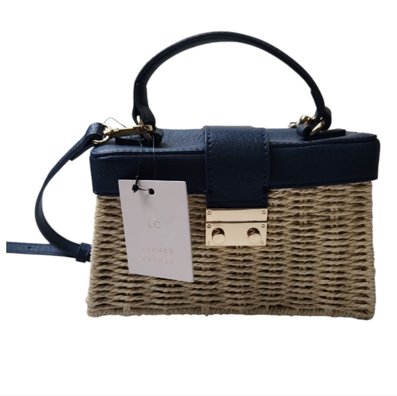 LC Lauren Conrad | Bags | Lc Lauren Conrad Wicker Crossbody Bag | Poshmark